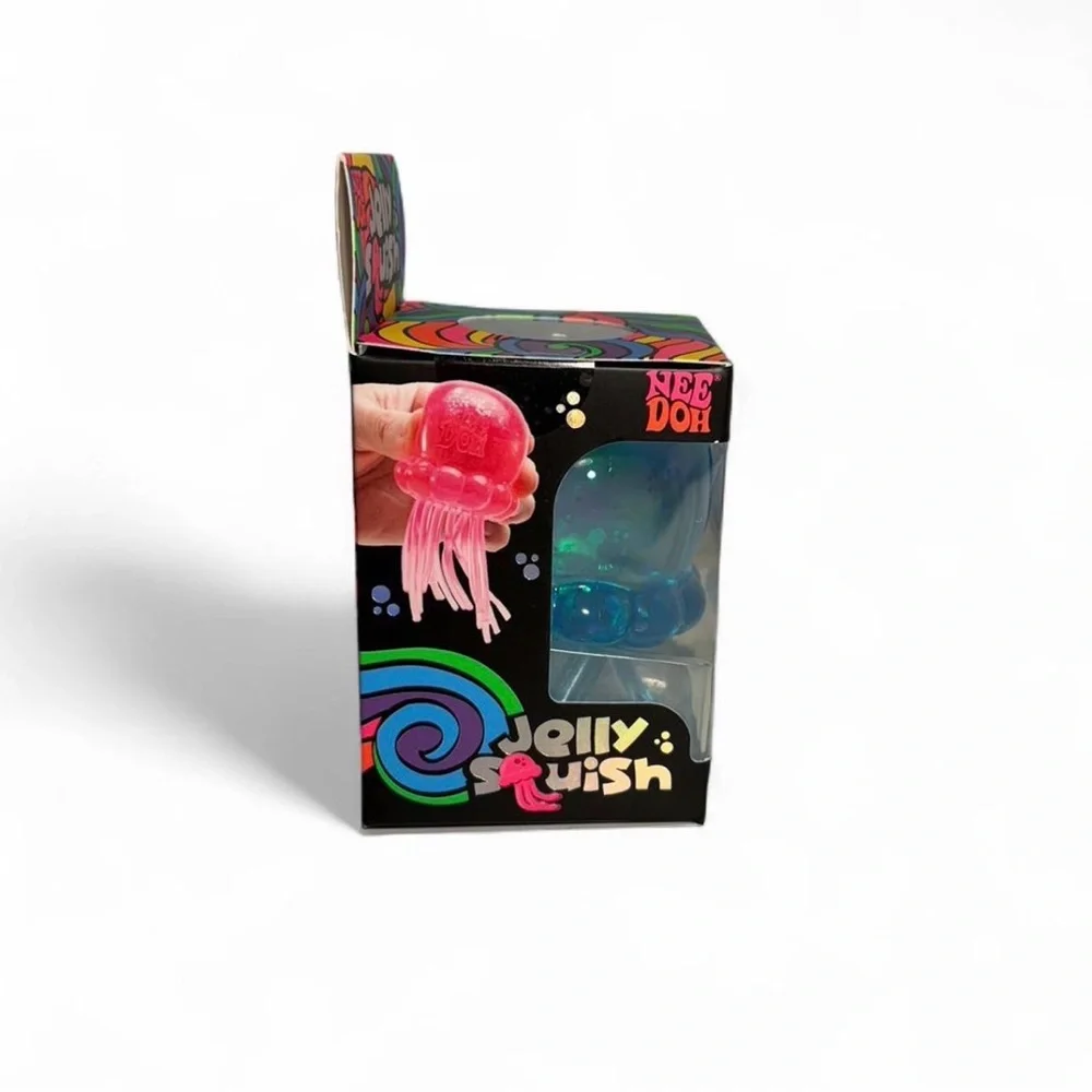 NeeDoh | Toys | Needoh Jellyfish Squishy Blue Sensory Squishy Toy Rare ...